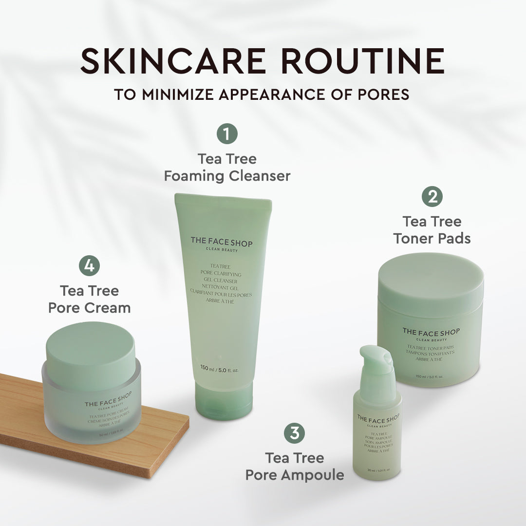 Tea Tree Pore Clarifying Gel Cleanser – The Face Shop
