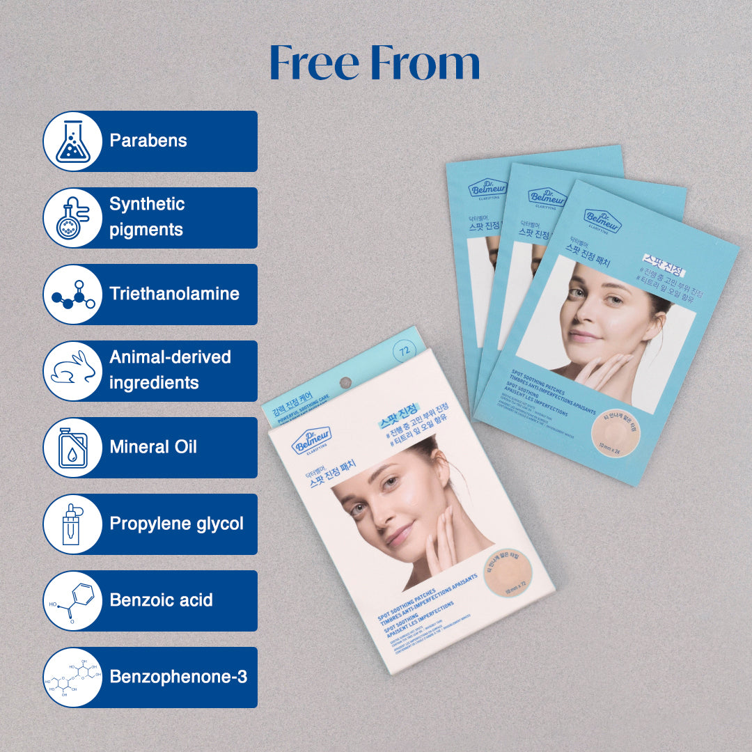 Dr.Belmeur Clarifying Spot Soothing Patches – The Face Shop